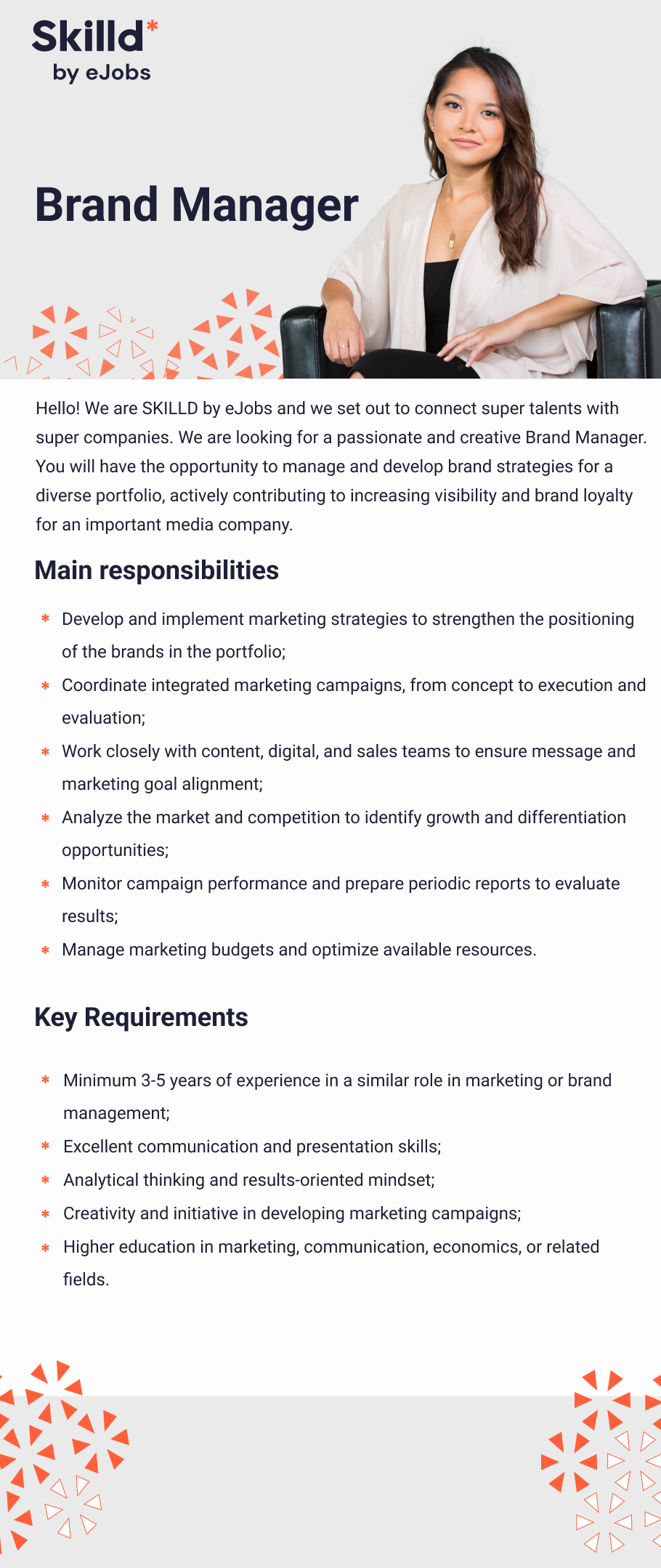 Brand Manager - Aplica pe eJobs